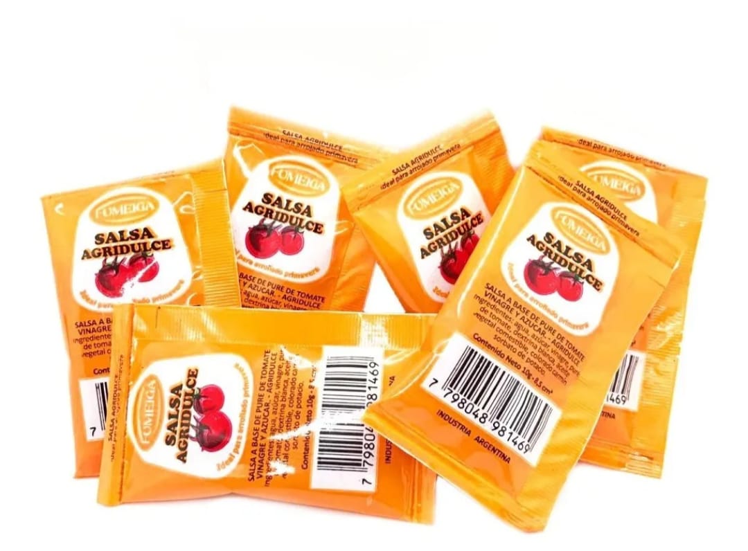 SACHET DE SALSA AGRIDULCE FUMEIGA X 100U – Insumos para Sushi